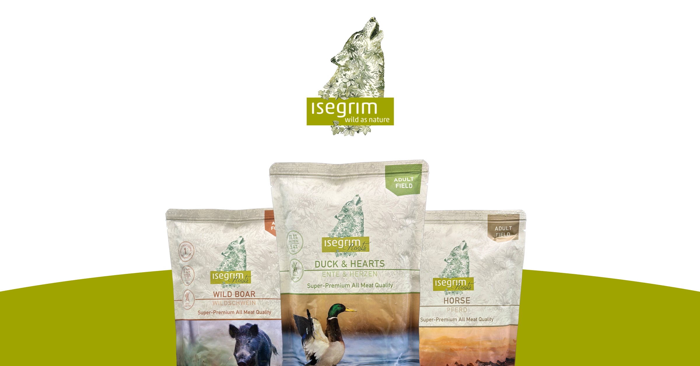 Super-Premium Karma dla Psów – Isegrim Roots i Mokra Karma – isegrim